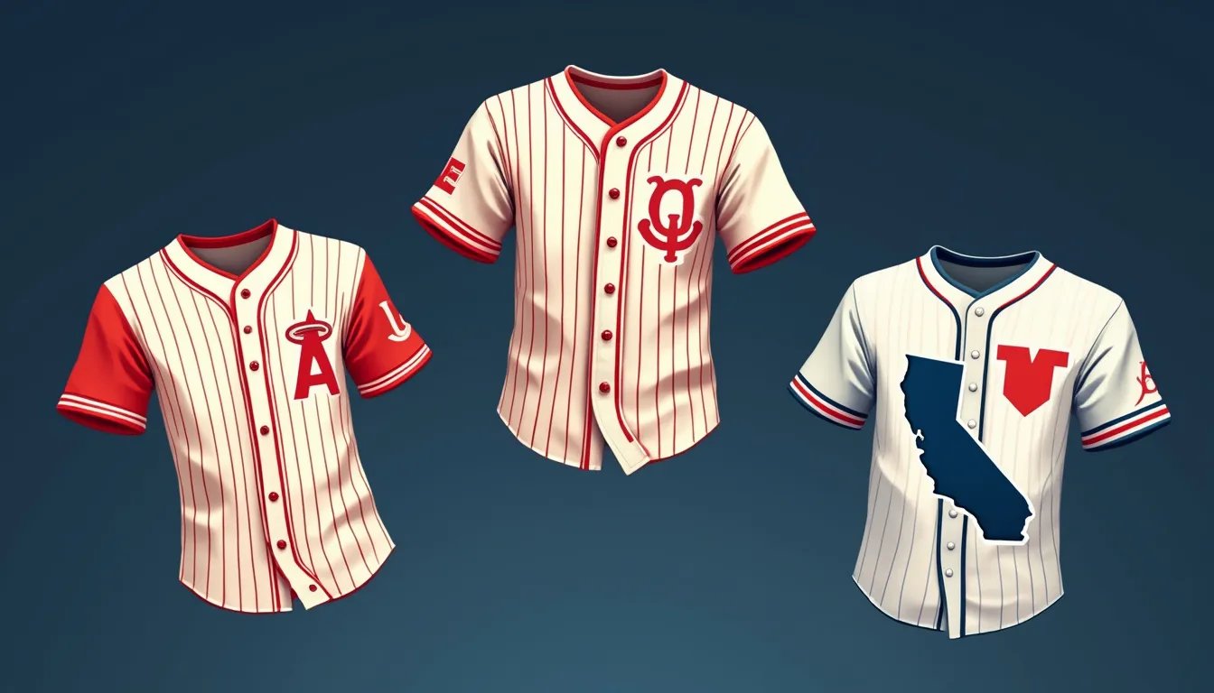 Evolution of Los Angeles Angels Uniforms: A Baseball Legacy