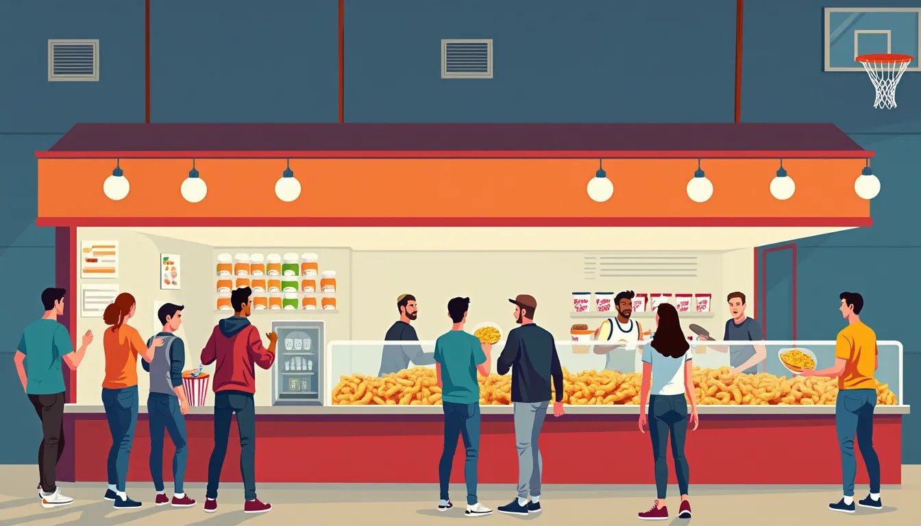 Best Food Stands at Little Caesars Arena: Pistons Game Guide