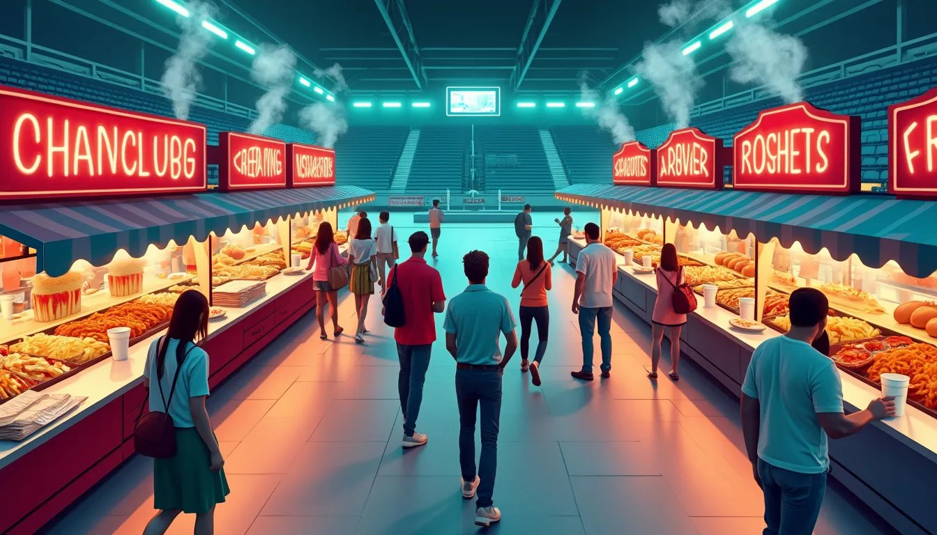 Best Food Stands at OKC Thunder Games: Complete Arena Guide