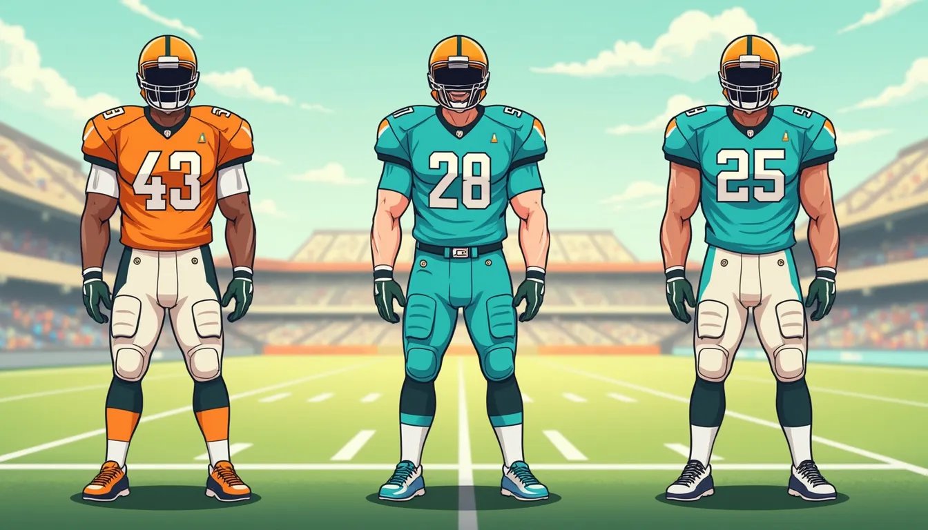 Miami Dolphins Jersey Evolution: A Legacy of Aqua and Orange
