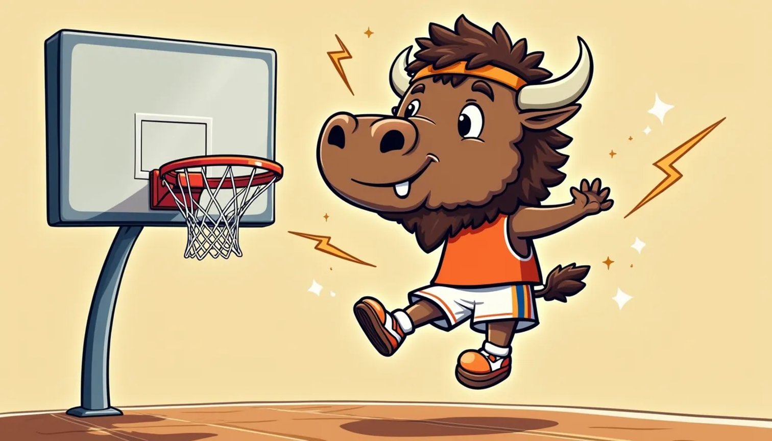Rumble the Bison: The Story of Thunder's Beloved Mascot